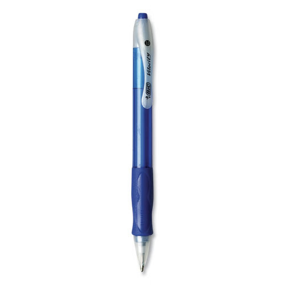 Velocity Easy Glide Ballpoint Pen, Retractable, Medium 1 Mm, Blue Ink ...