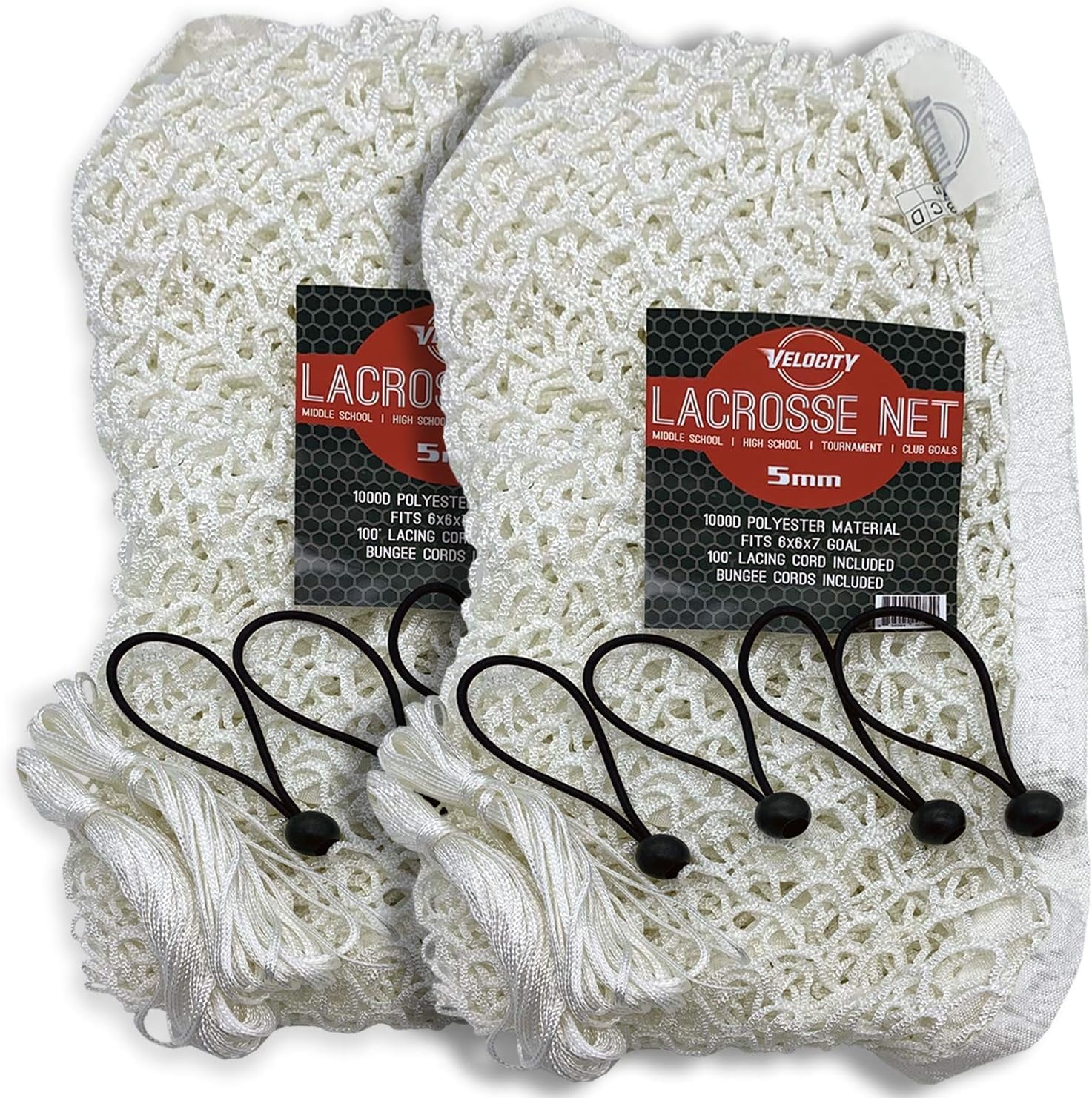 Velocity Heavy Duty Lacrosse Net - Weatherproof UV Resistant 1000D ...