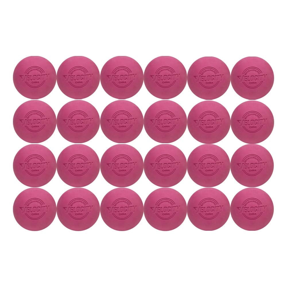 Velocity Lacrosse Balls – 24 Pack – Official Size, NFHS & College ...