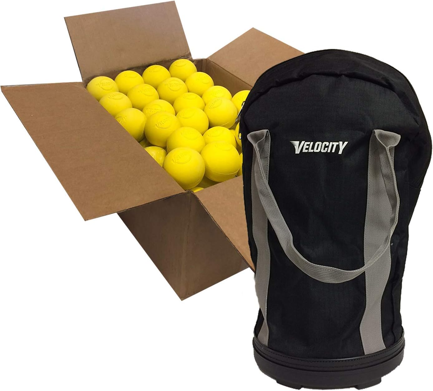 Velocity Lacrosse Balls - Practice Balls, Official NFHS, SEI, and College Approved Size - Meets ...