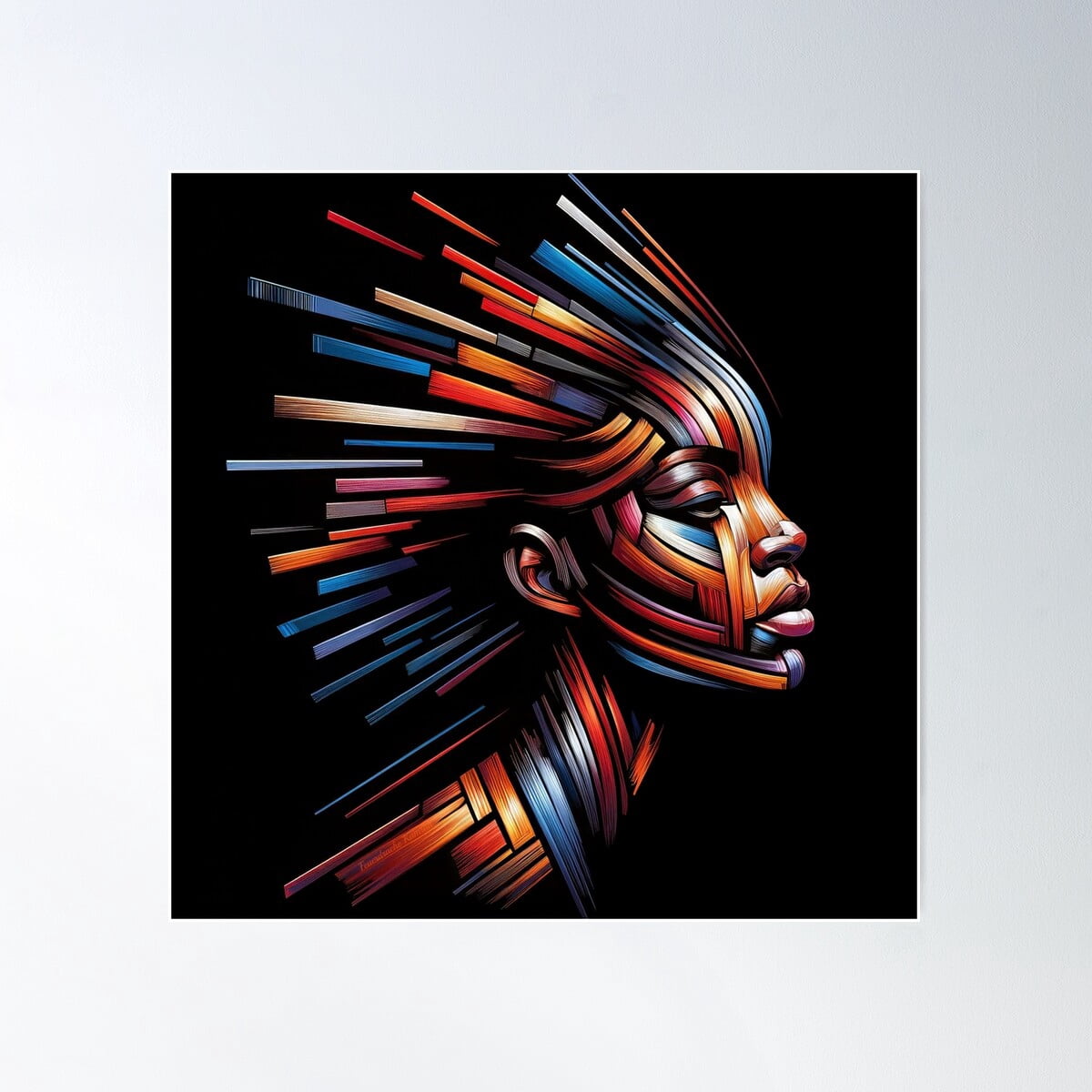 Velocity Of Hue: Profiles In Progression Poster Wall Art, Modern Wall ...
