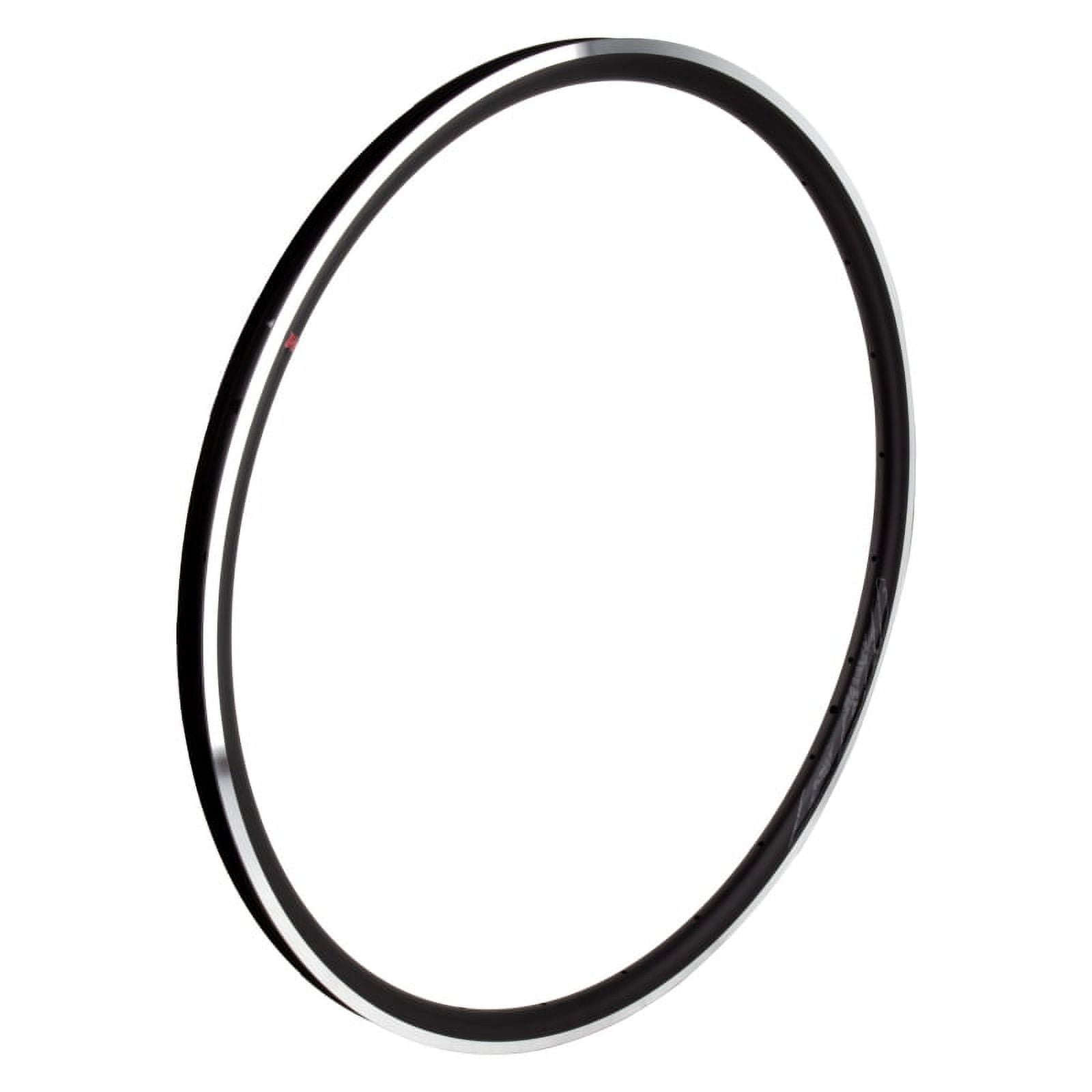 Velocity Quill Rim 700C (622x21) Quill 24-Hole Black Machined Sidewall ...