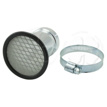 2x Velocity Stack 50mm 2 in Universal Carb Air Horn Clamp On Racing ...