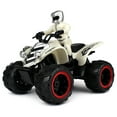 Velocity Toys ATV Road Racer Remote Control RC Car, Rechargeable, Big ...