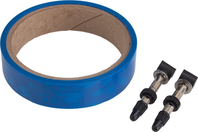 Velocity Tubeless Tape & Valve Kit 39mm 21mm Non-Removable No - Walmart.com