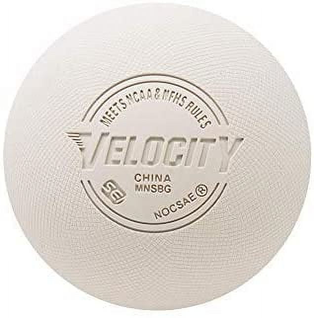 Velocity White Textured Grip 12 Pack Lacrosse Balls - NOCSAE/SEI ...