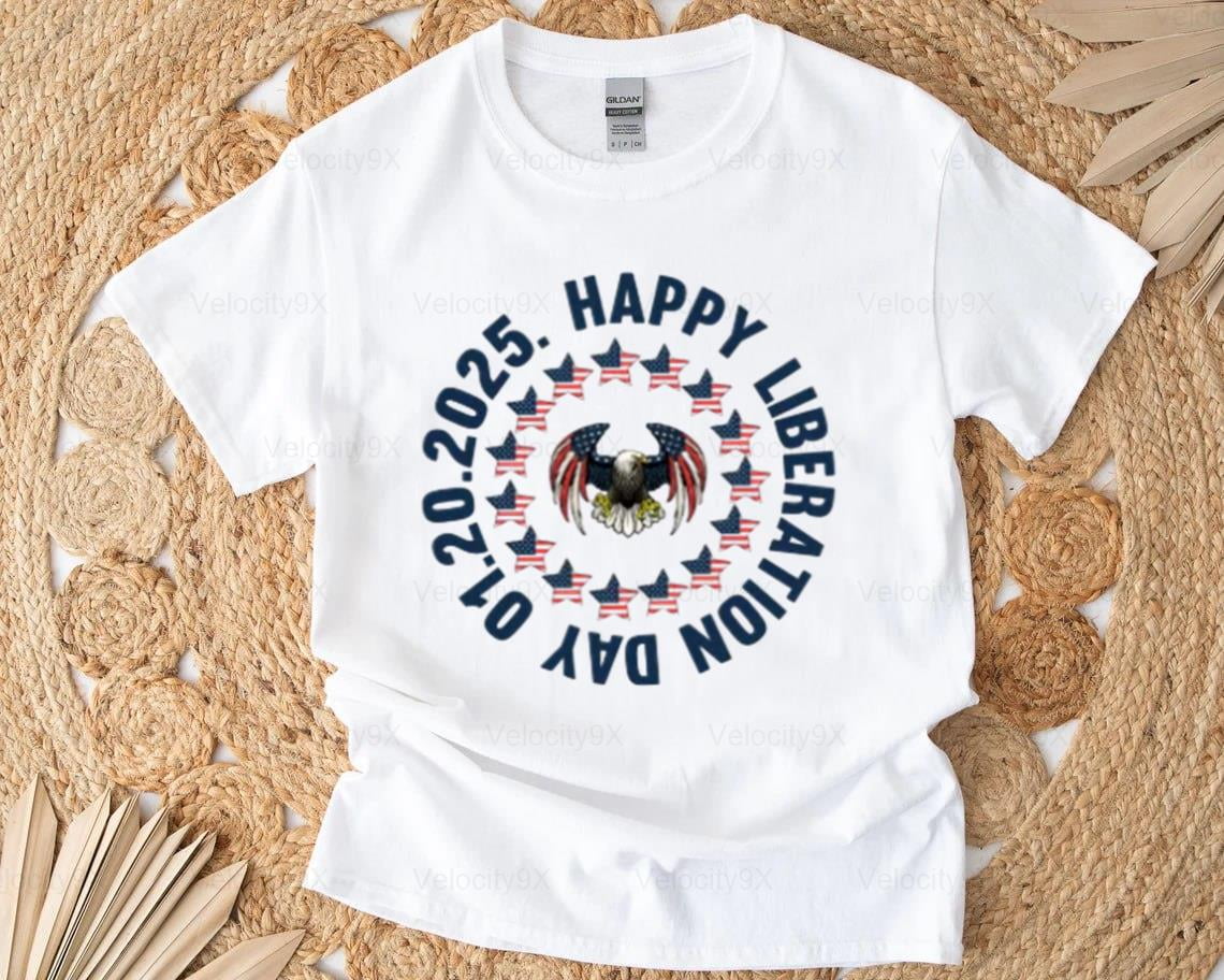 Velocity9X Happy Liberation Day 01.20.2025 T-shirt for Historical ...