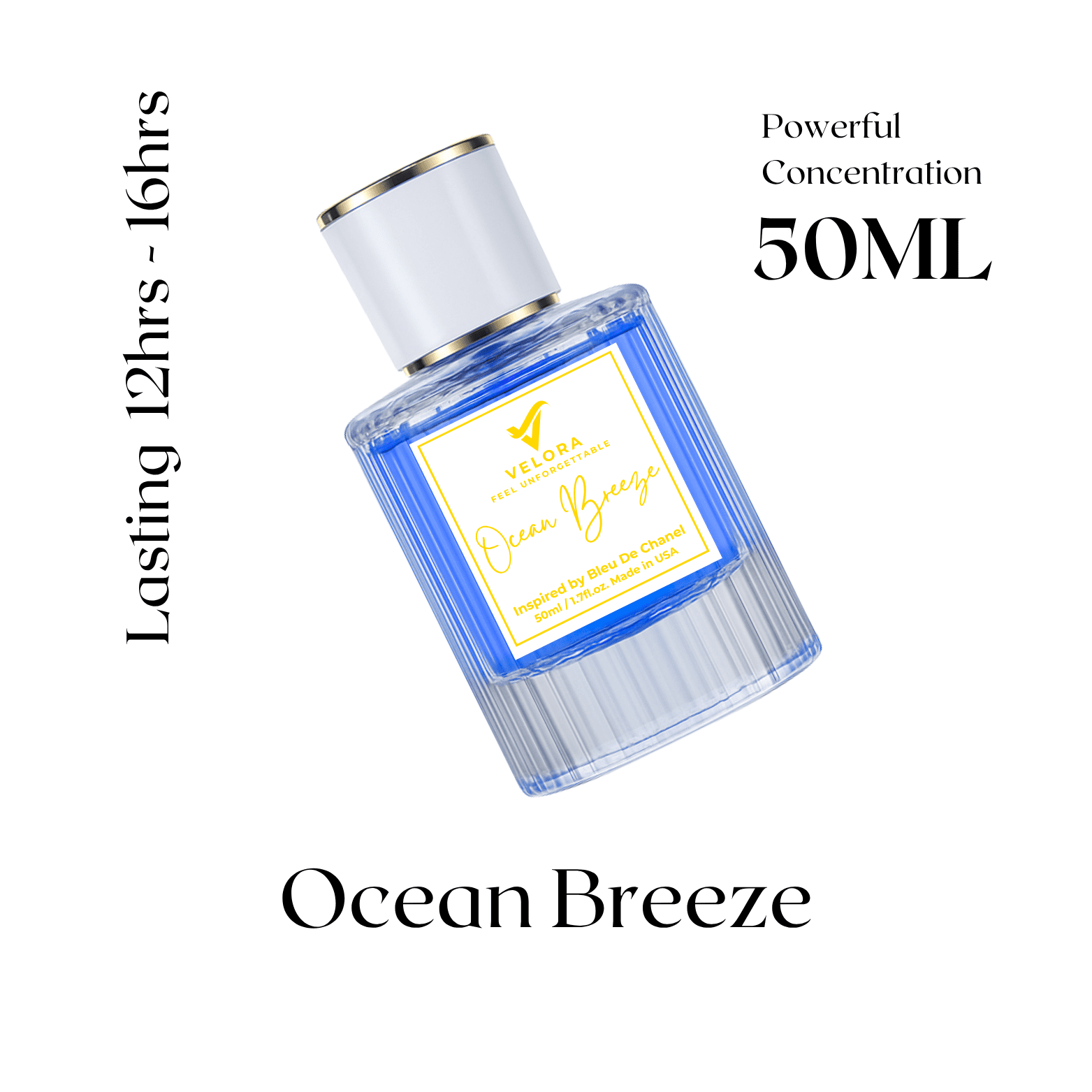 Velora Feel Unforgettable Ocean Breeze Perfume for Men – Inspired by ...