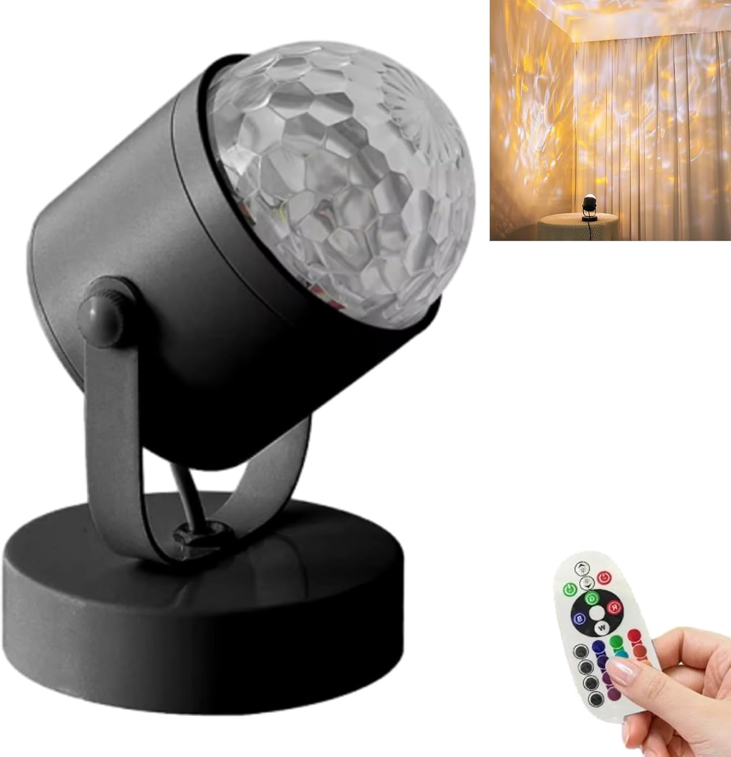 Velosphere Lamp, Enchanting Aurora Water Ripple Projection Light, Ocean ...