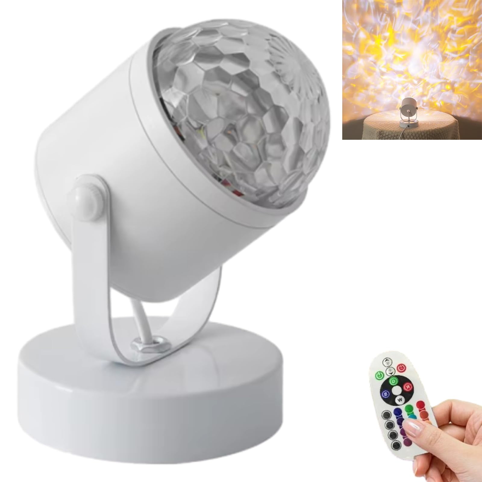 Velosphere Lamp, Enchanting Aurora Water Ripple Projection Light, Ocean ...