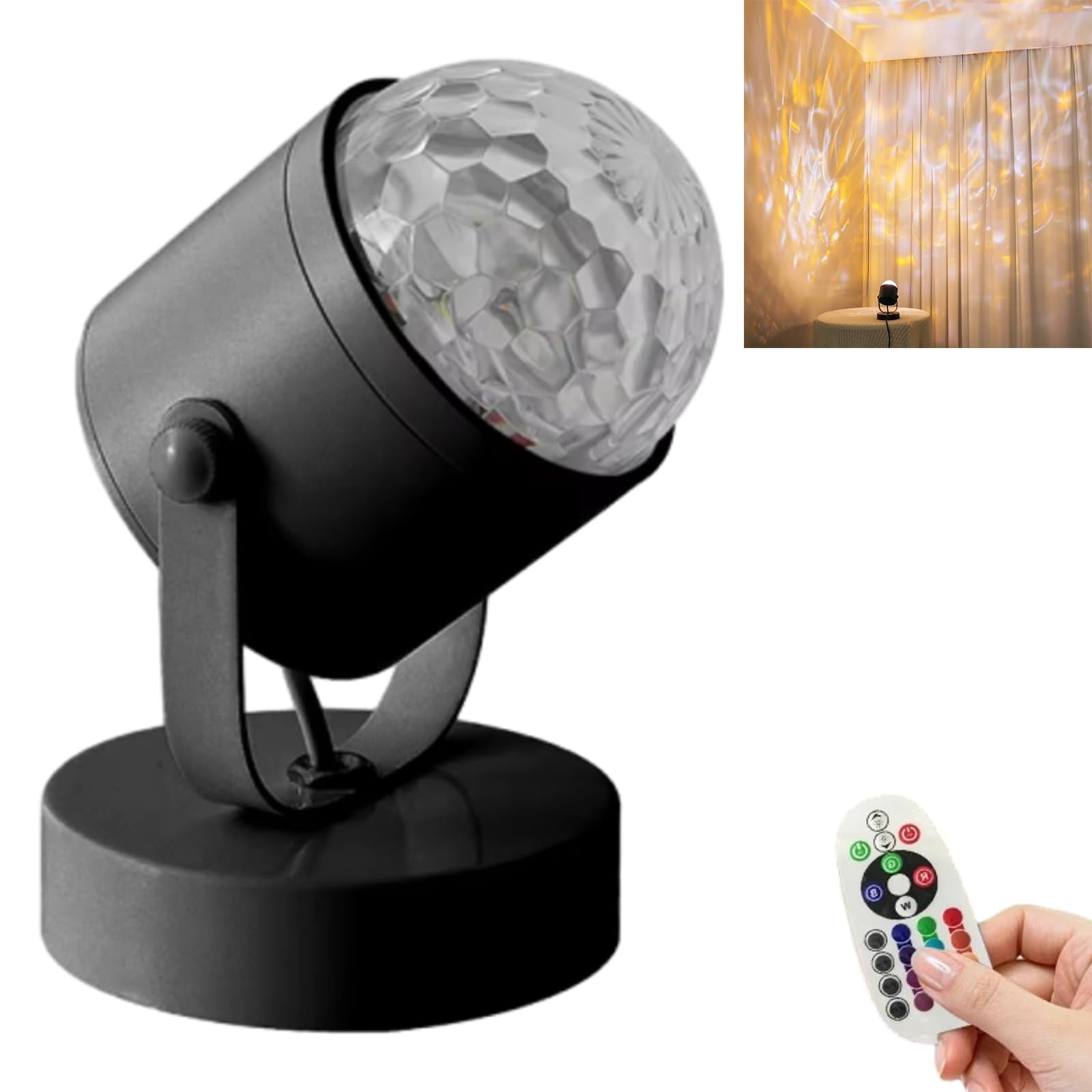 Velosphere Lamp, Enchanting Aurora Water Ripple Projection Light, Ocean ...