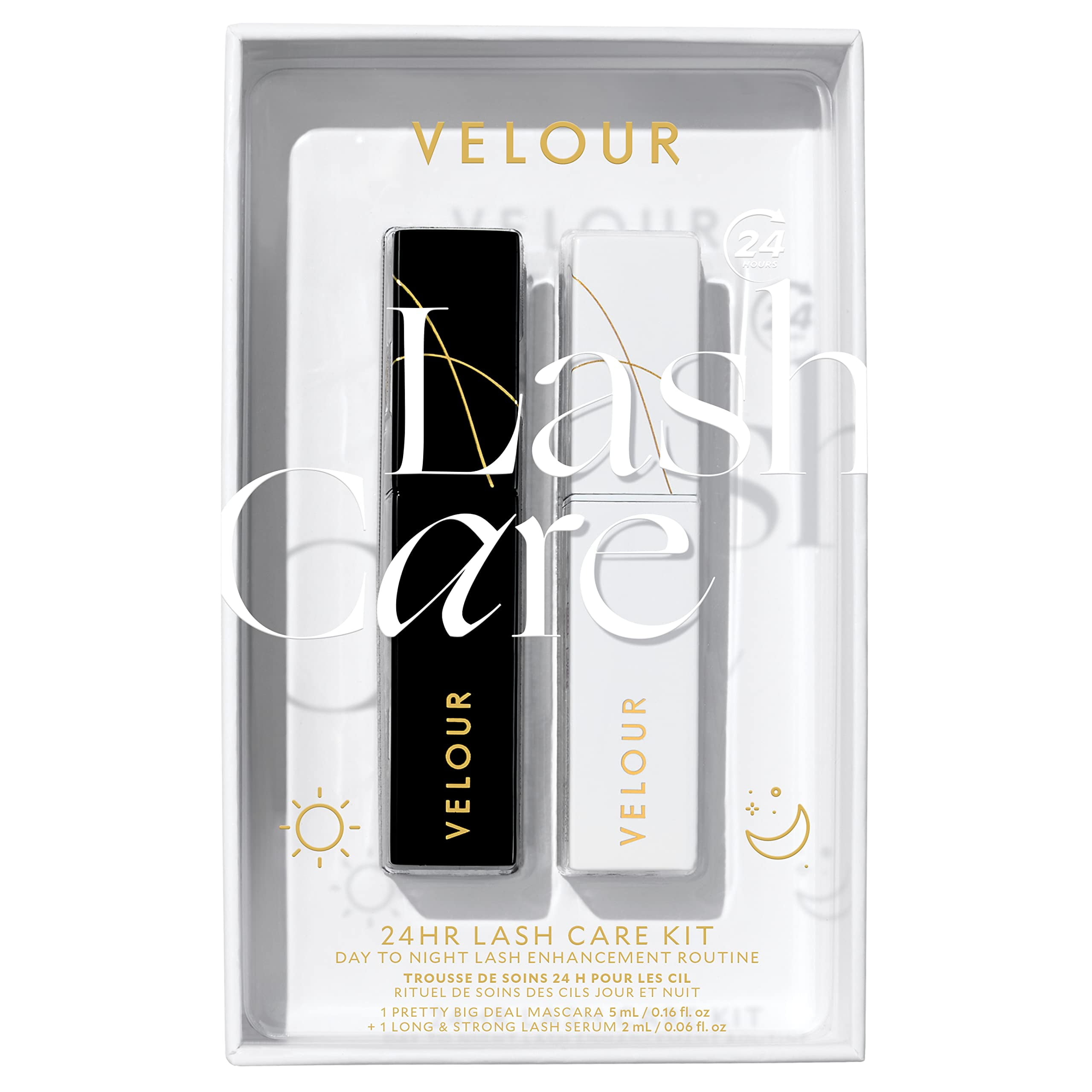 Velour Lashes 24hr Lash Care Kit, Includes Lash Serum & Pretty Big Deal ...