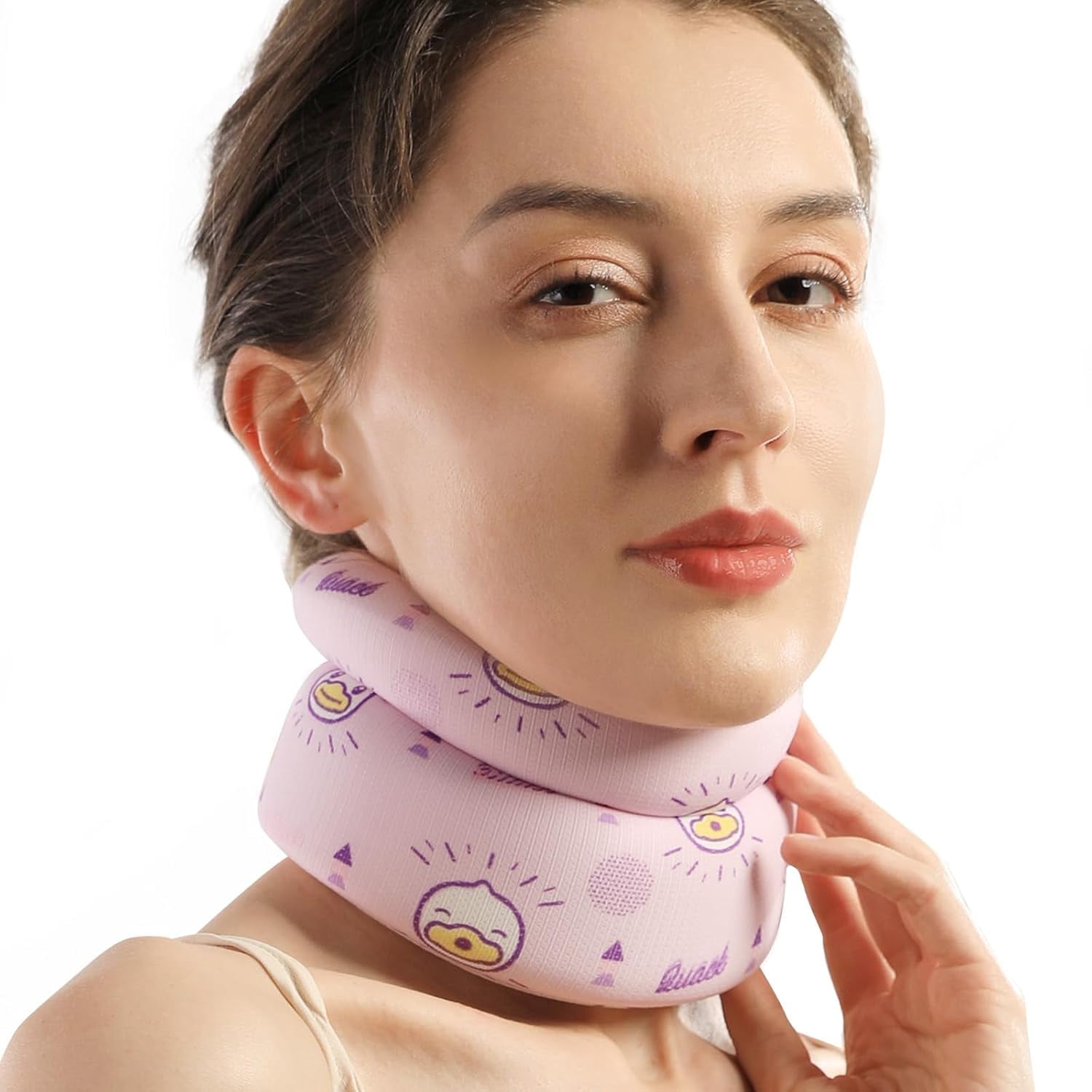 Velpeau Medical Adjustable Neck Brace, Soft Foam Cervical Collar for ...