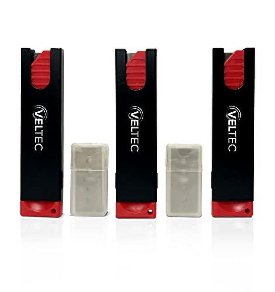 Veltec Auto Retractable Safety Utility Box Cutters, 3 Pack Cutters with ...