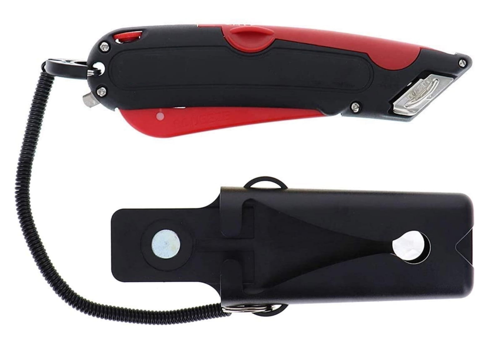 Veltec EZ-2000 Safety Box Cutter Utility Knife, Tape Splitter at Back ...