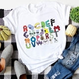 Velto Alphabet Lore A to Z T-Shirt, Feeling Character Shirt,Letters ...