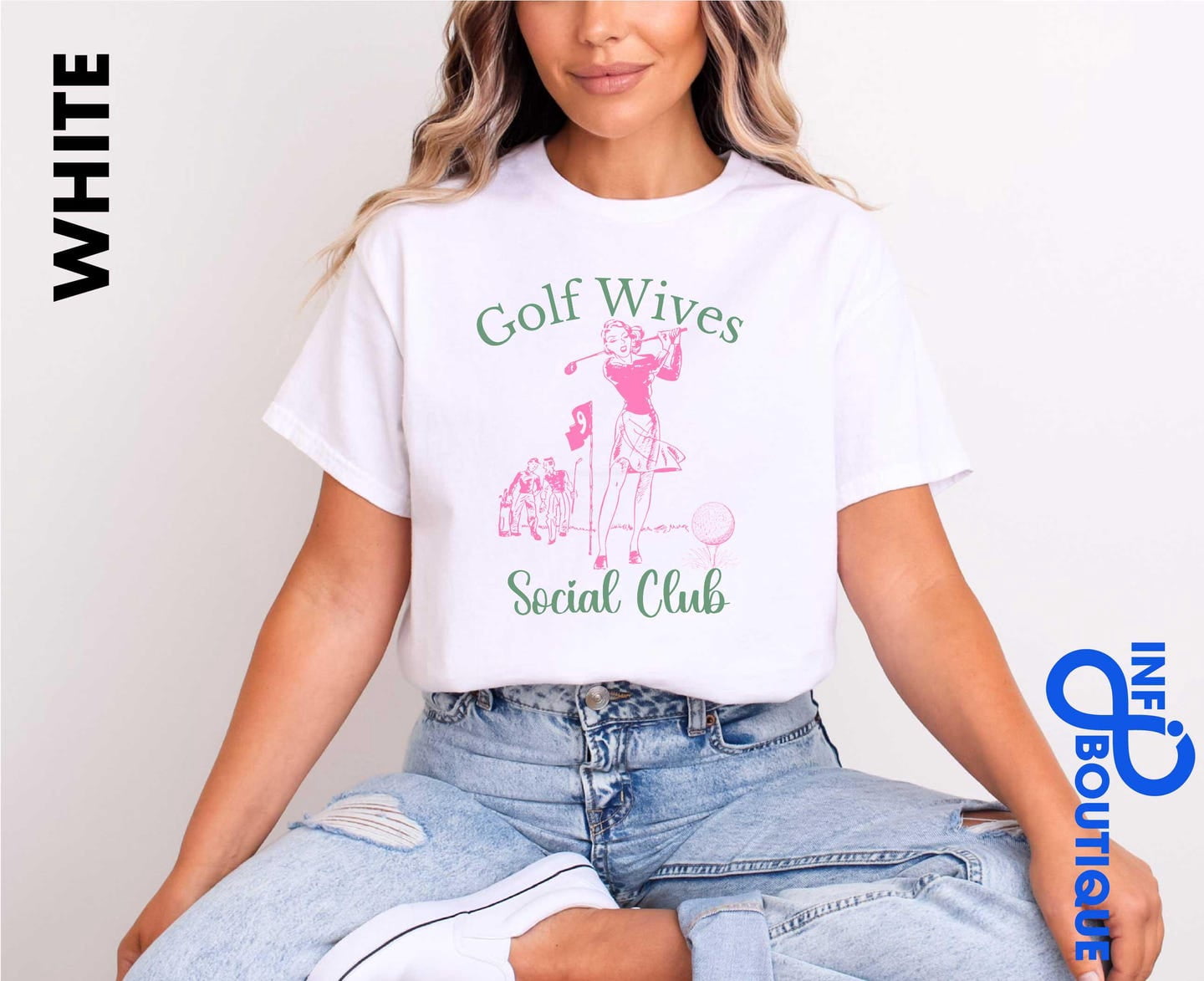 Velto Golf Wives Social Club Shirt, Golf Lover Wives Shirt, Social ...