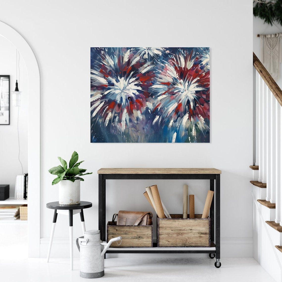 Velto Independence Day Fireworks, 4Th Of July Wall Decor, America Usa ...