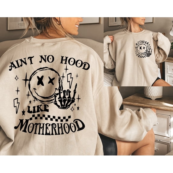 Velto Motherhood Quote Mama Life Trendy Mom Gift Graphic Sweatshirt ...