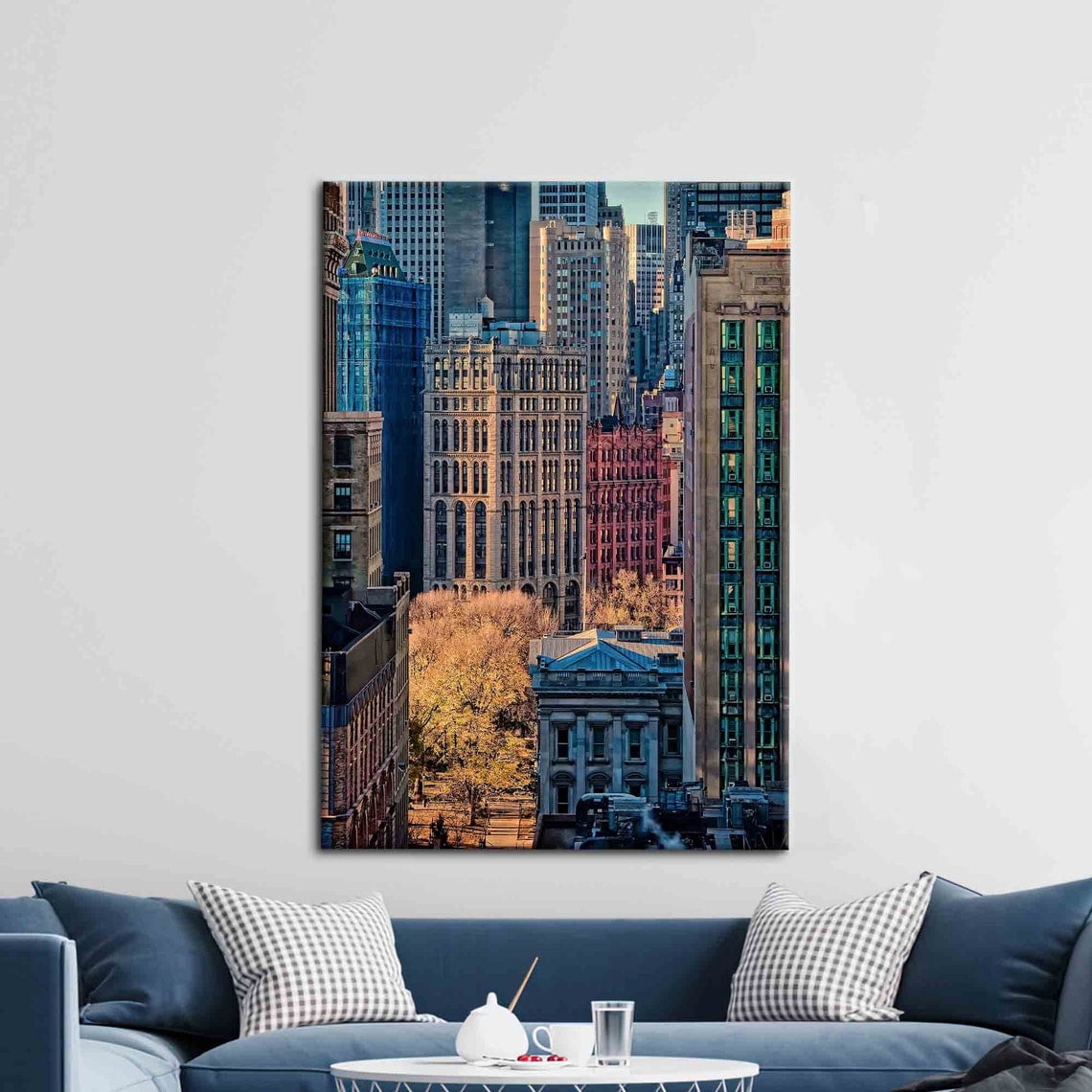 Velto New York Manhattan, Times Square Canvas, New York Landscape ...