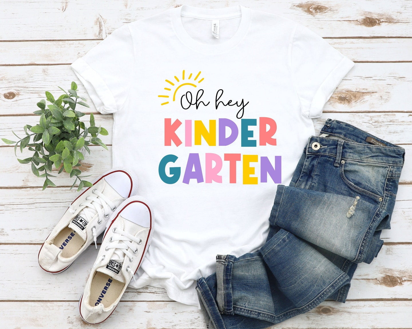 Velto Oh Hey Kindergarten Shirt, Kindergarten Teacher Shirt ...