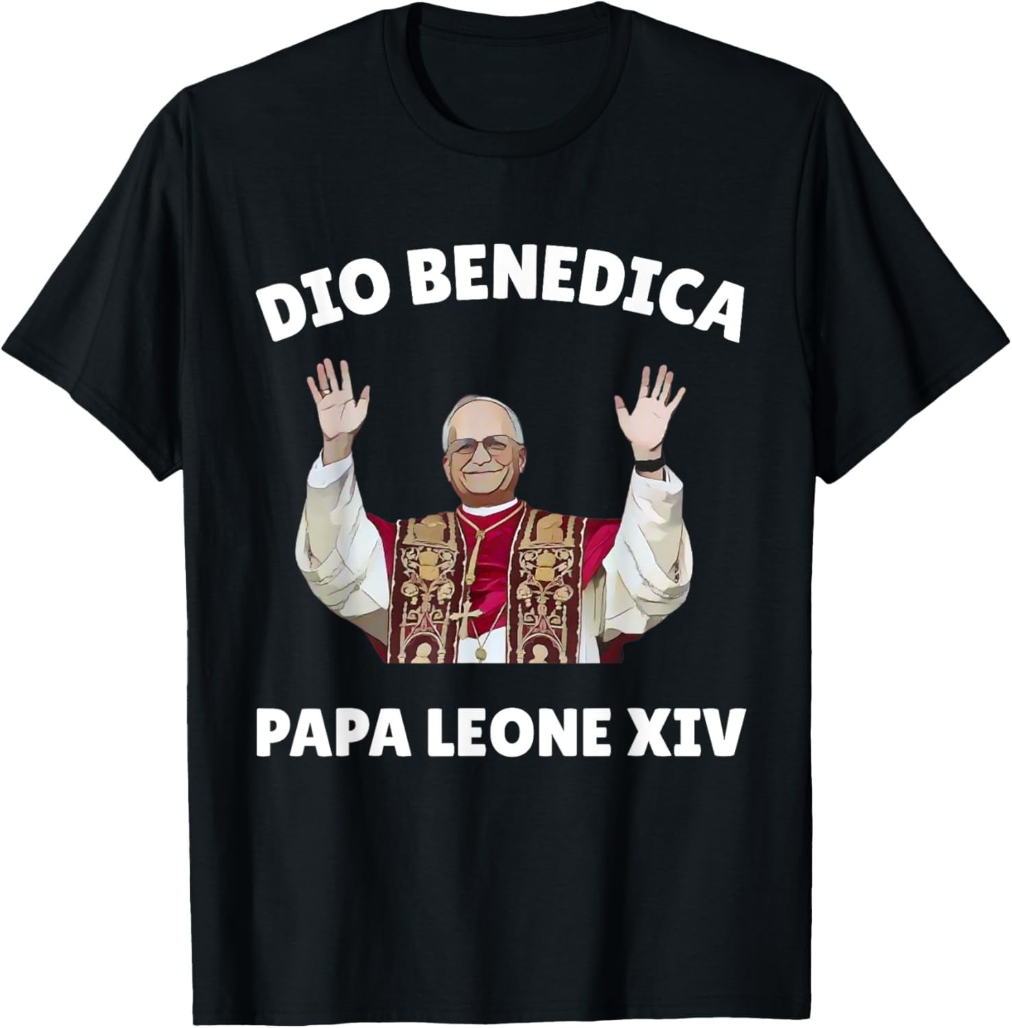 Velto Pope Leo XIV - God Bless Pope Leo XIV T-Shirt All Size S-5XL - Walmart.com