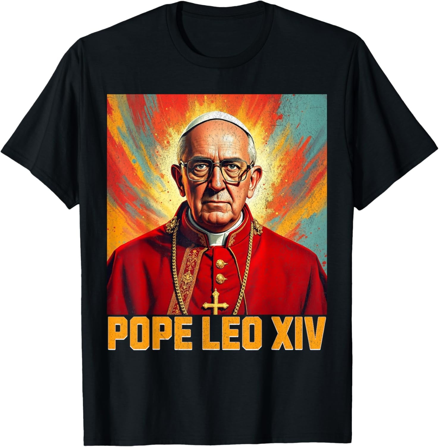 Velto Pope Leo XIV - New Pope Leo XIV T-Shirt All Size S-5XL - Walmart.com