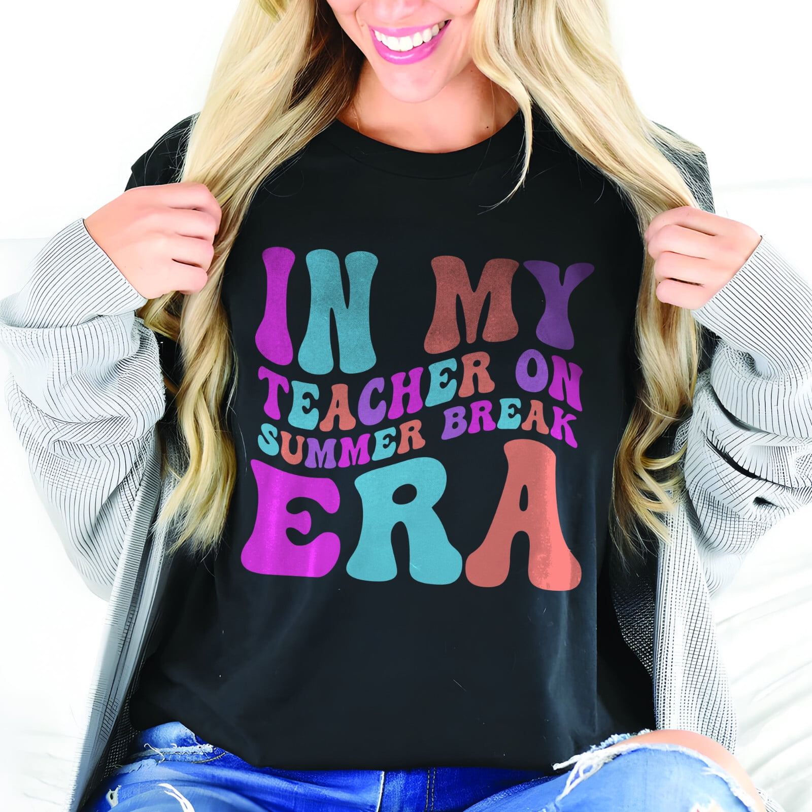 Velto Teacher On Summer Break Shirt In My Teacher Gift School's Out ...