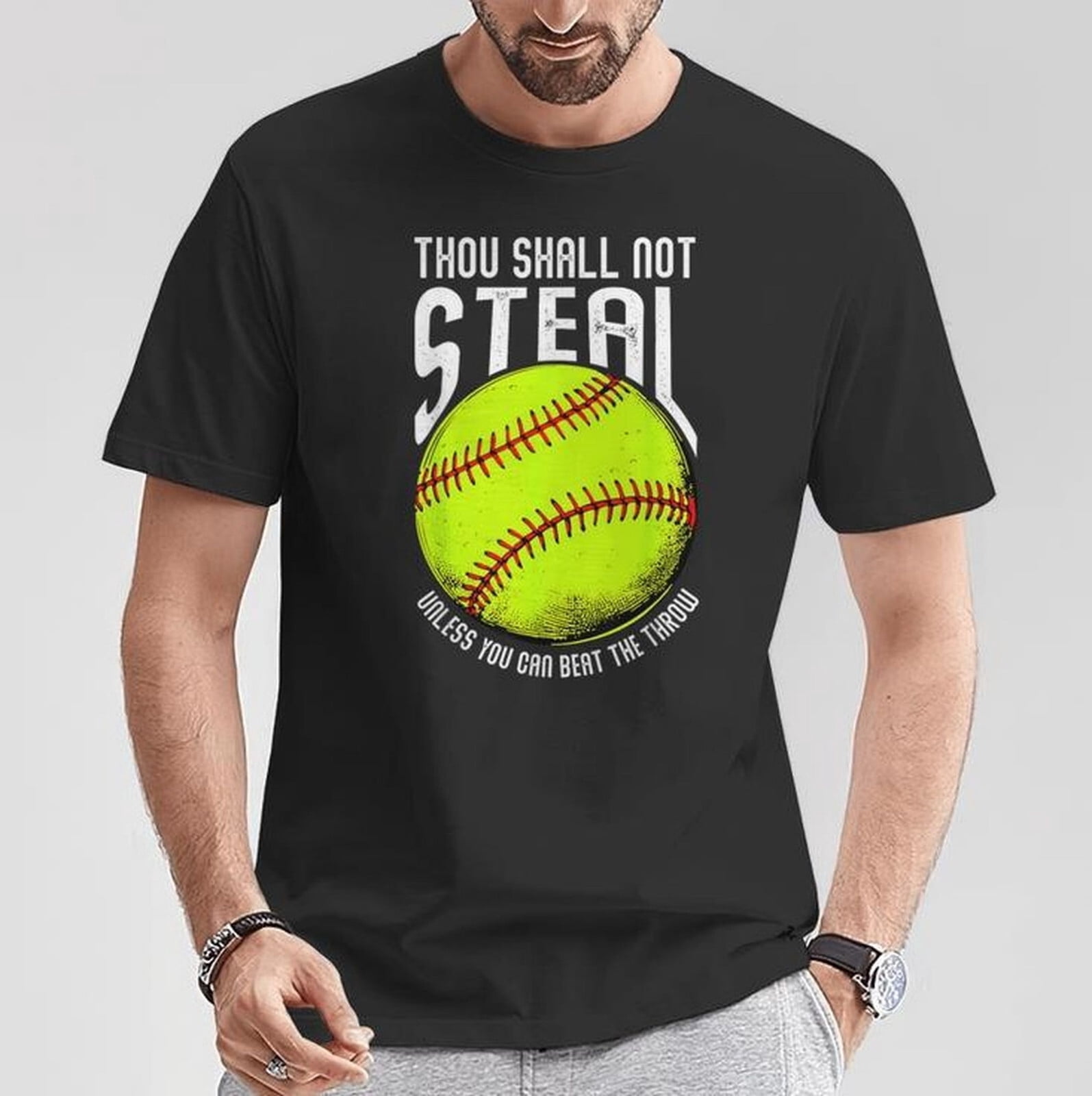 Velto Thou Shall Not Steal Unless You Can Beat The Throw Softball T ...