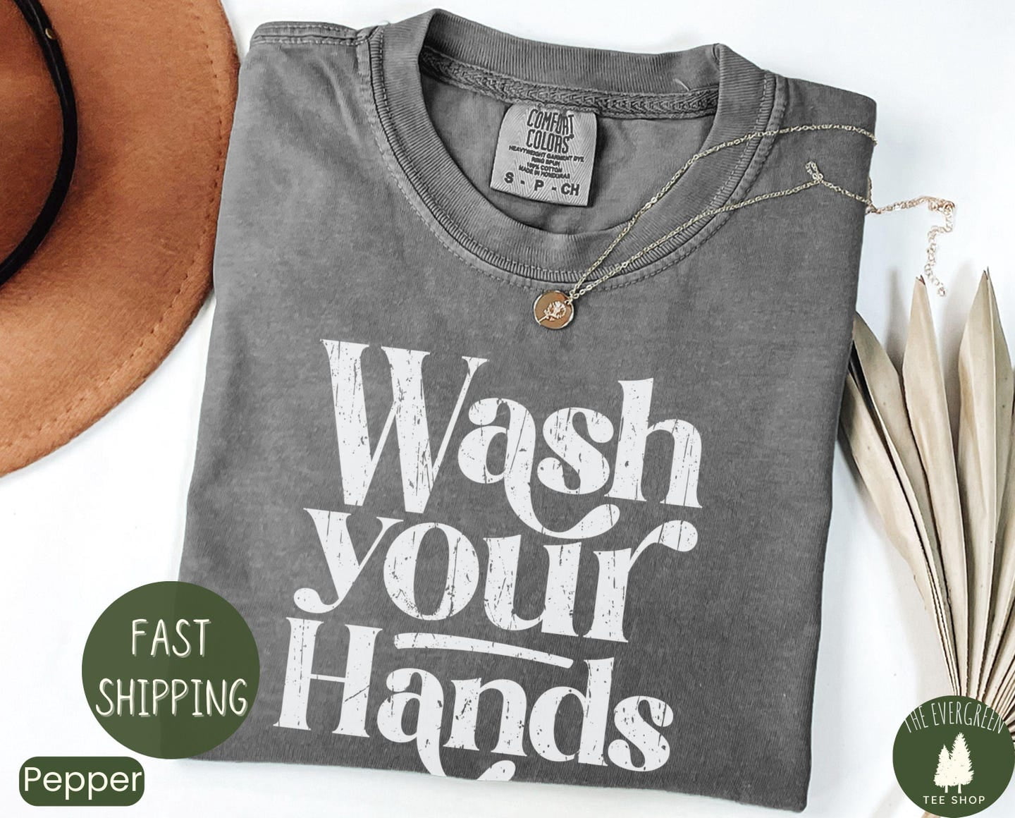 Velto Wash Your Hands Graphic Tshirt Medical Inspired Casual Outfit ...
