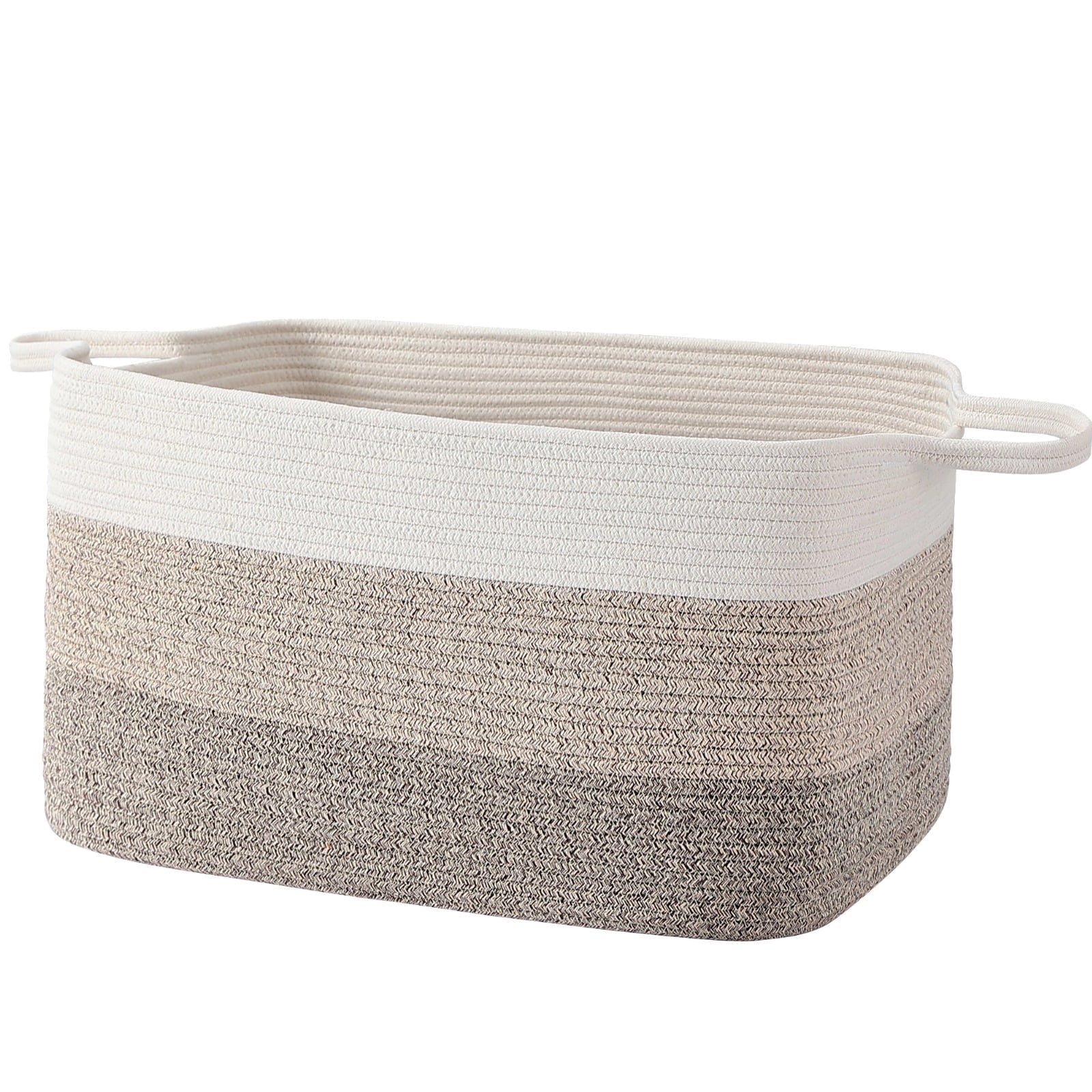 VeluraHome 70L Large Blanket Basket,Rectangle Storage Baskets for ...