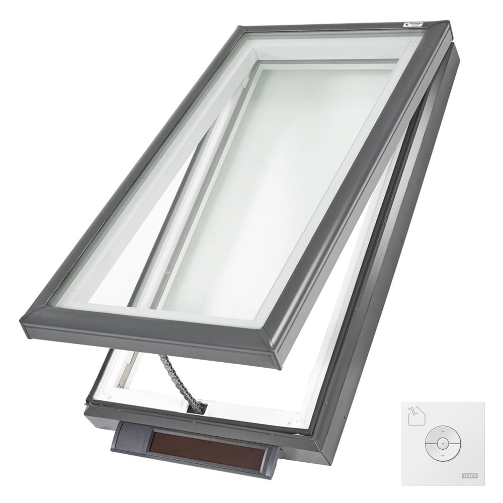 Velux Vcs 2246 2004 22-1/2 X 46-1/2" Laminated Lowe3 Solar Powered ...