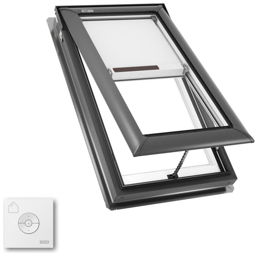 Velux Vs C04 2004S Vs Manual Venting Deck Mount Skylight, Laminated ...