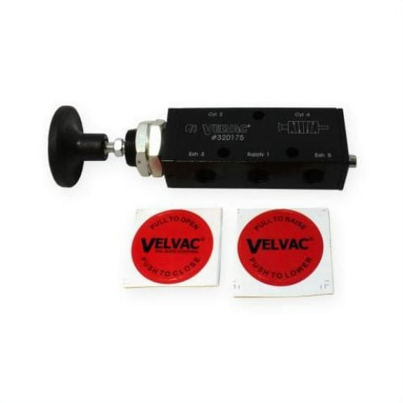 Velvac 320175 Four-Way Push/Pull Valve (5) 1/4"-18 FPT Ports - Walmart.com