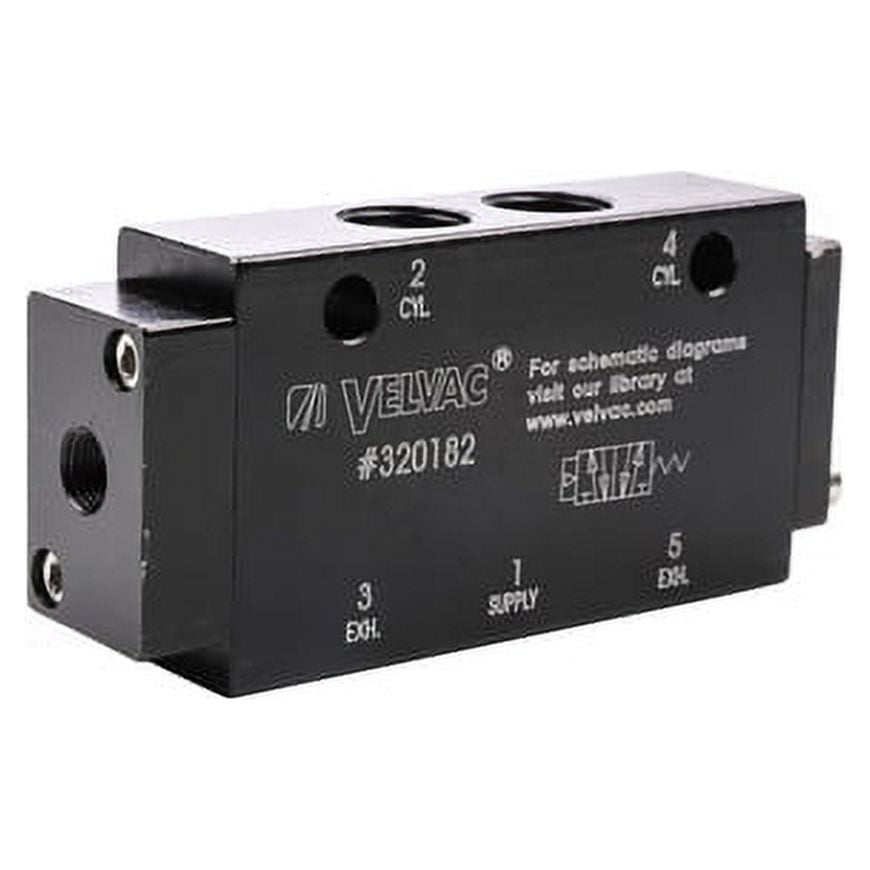 Velvac 4 Way Air Pilot Spring Return Valve - Walmart.com
