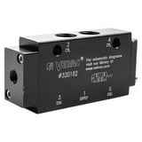 Velvac 4 Way Air Pilot Spring Return Valve - Walmart.com