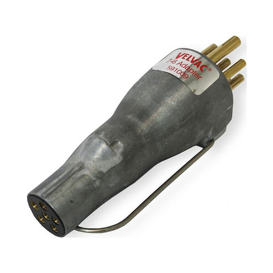 Velvac 591009 7 Way Pin To Six Way Adapter Truck Tractor To Trailer ...