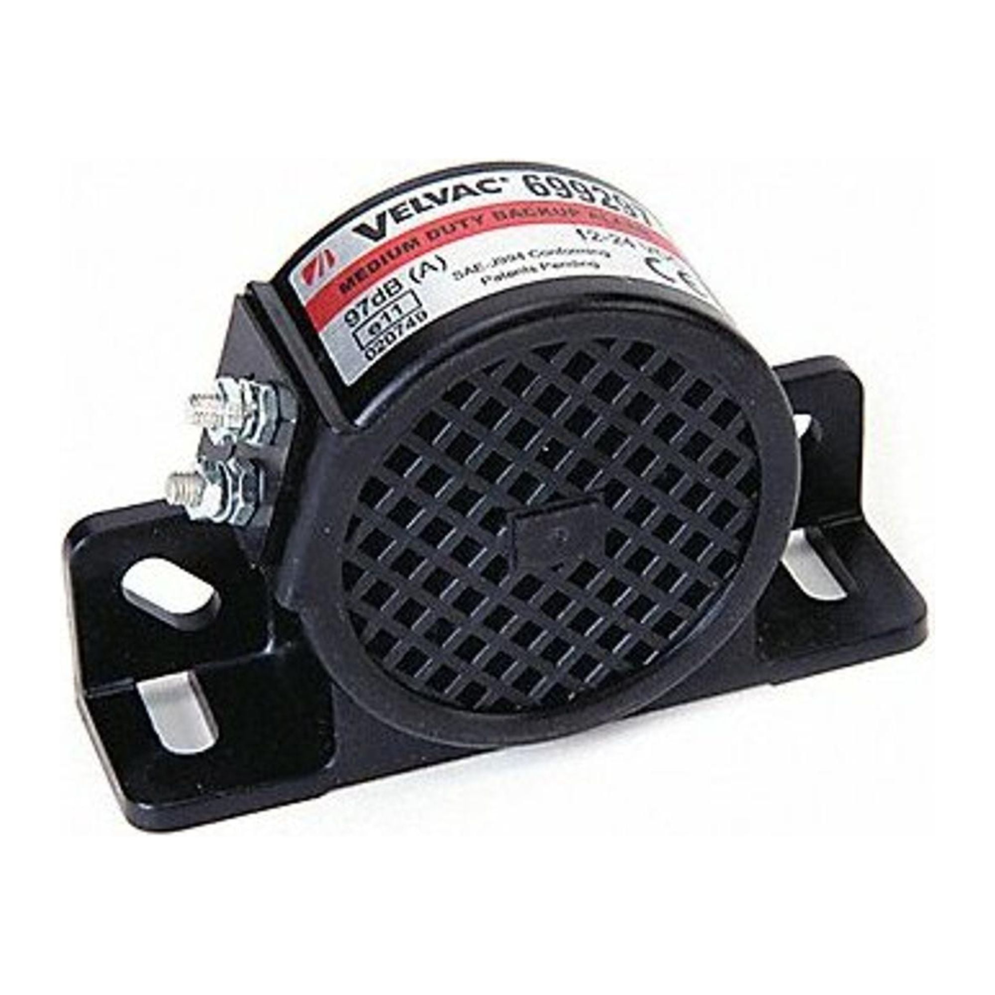 Velvac Back up Alarm,97dB,Black,3-1/2 In L 699297 - Walmart.com