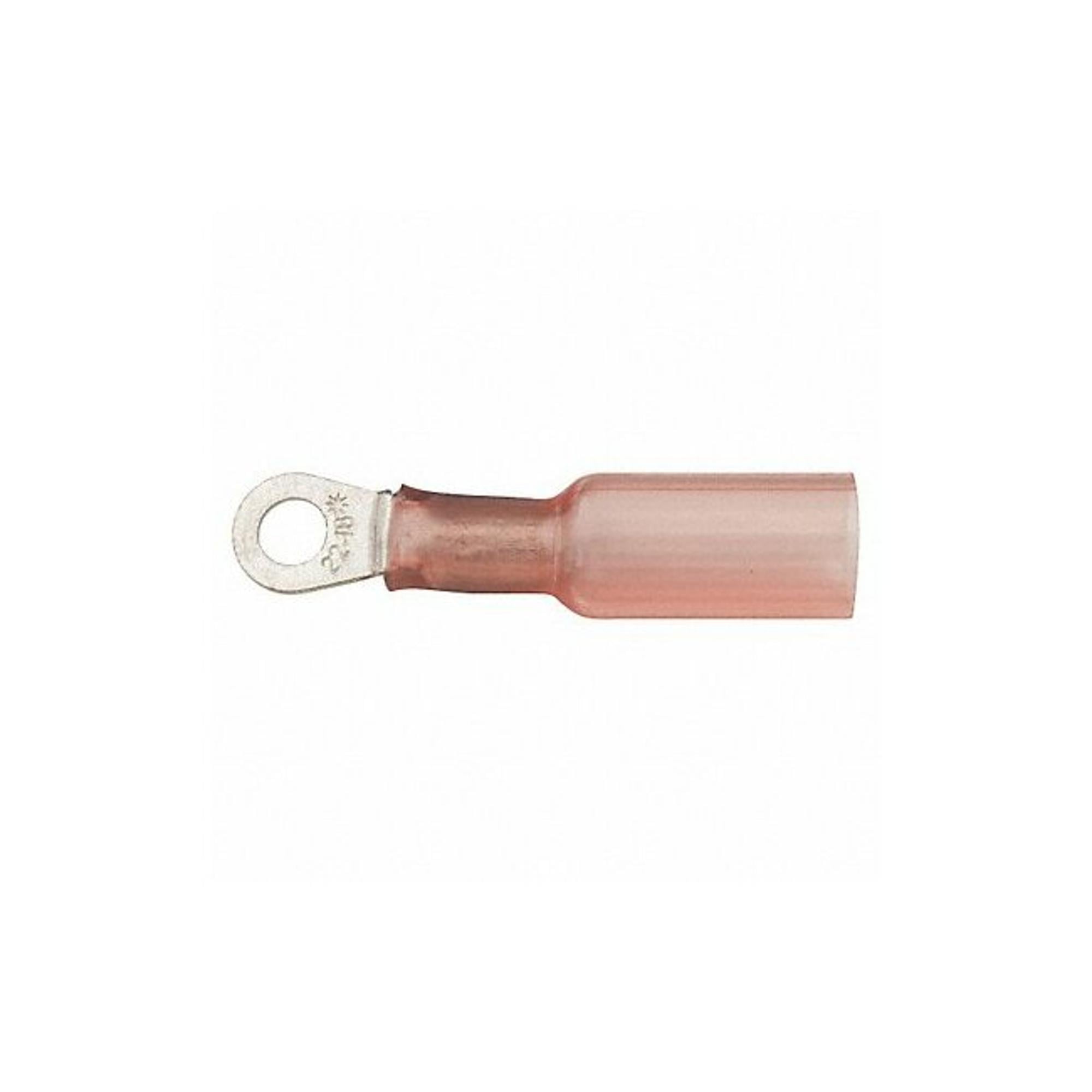Velvac Ring Terminal,Red,22 AWG,18 AWG,PK10 37112 - Walmart.com