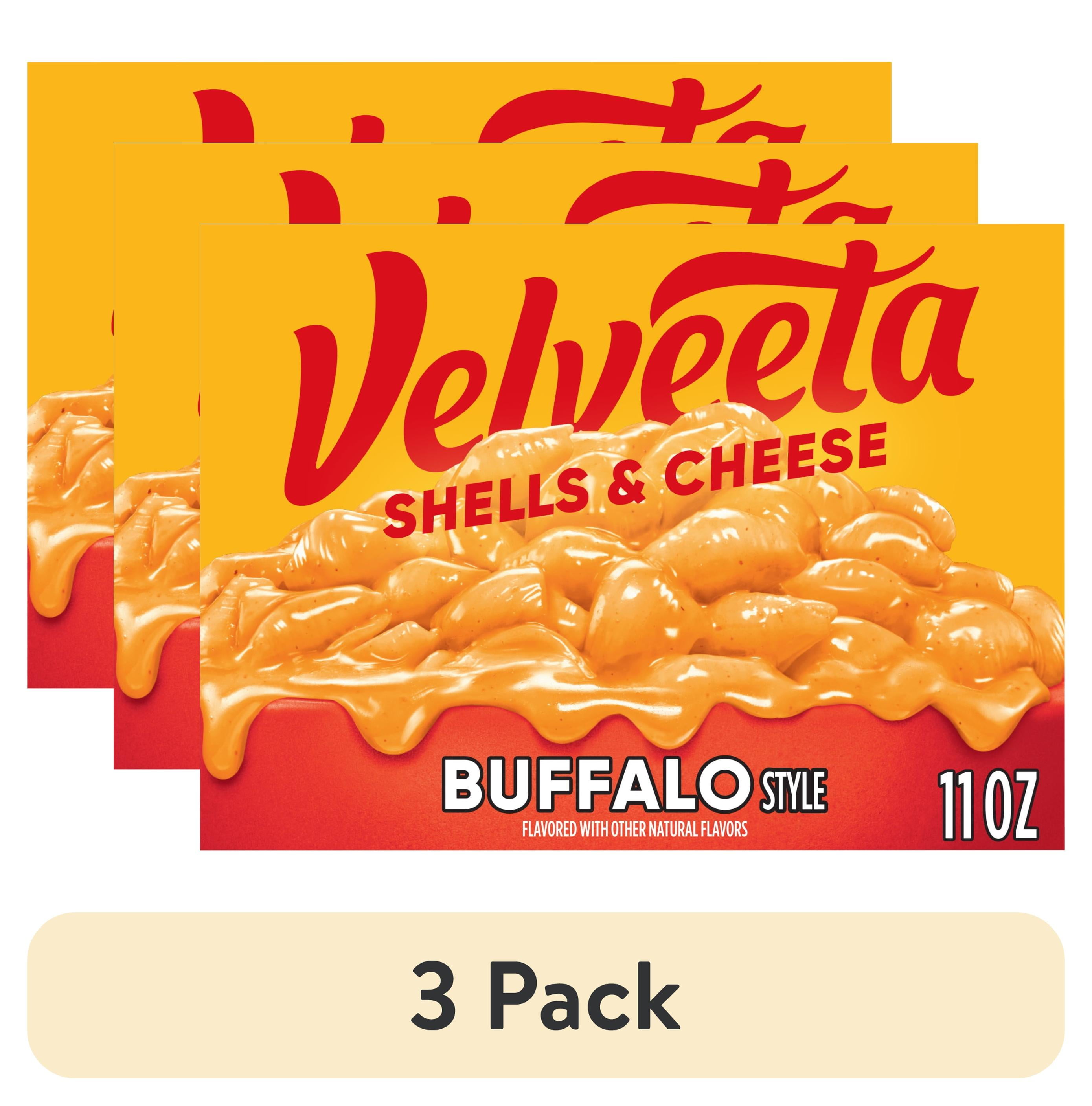 (3 pack) Velveeta Buffalo Style Shells & Cheese with Shell Pasta ...