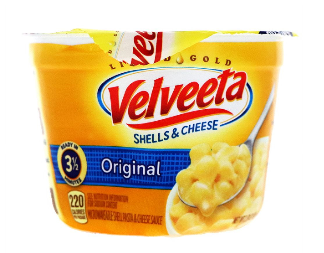Velveeta Shells & Cheese Dinner Cup, Original, 2.39 oz - Walmart.com
