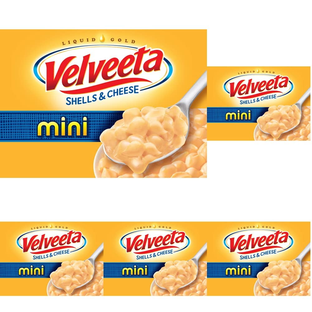 Velveeta Shells & Cheese Mini Shell Pasta & Cheese Sauce Meal (10.1 oz ...