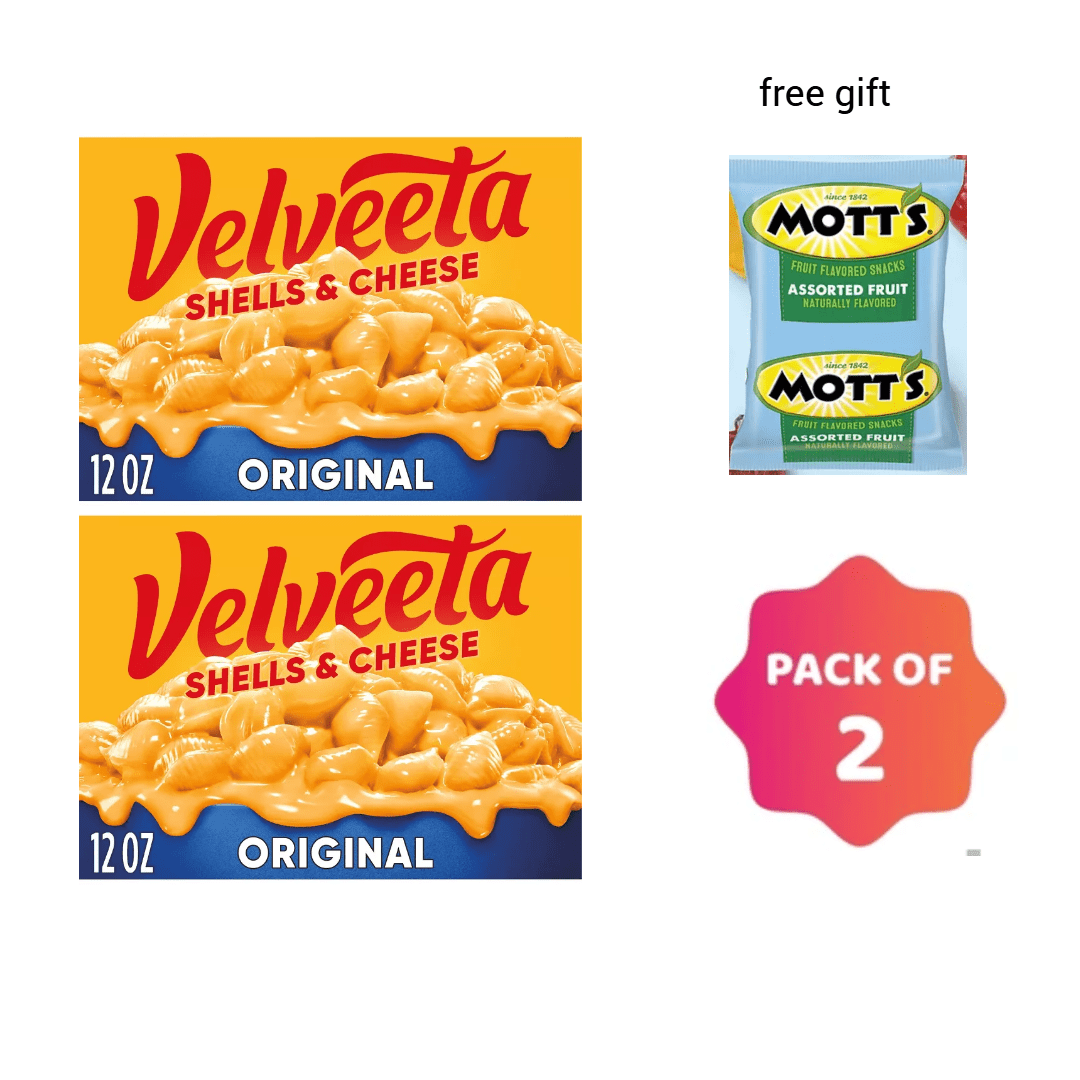 Velveeta Shells & Cheese Original Mac and Cheese pack of 3 - Walmart.com
