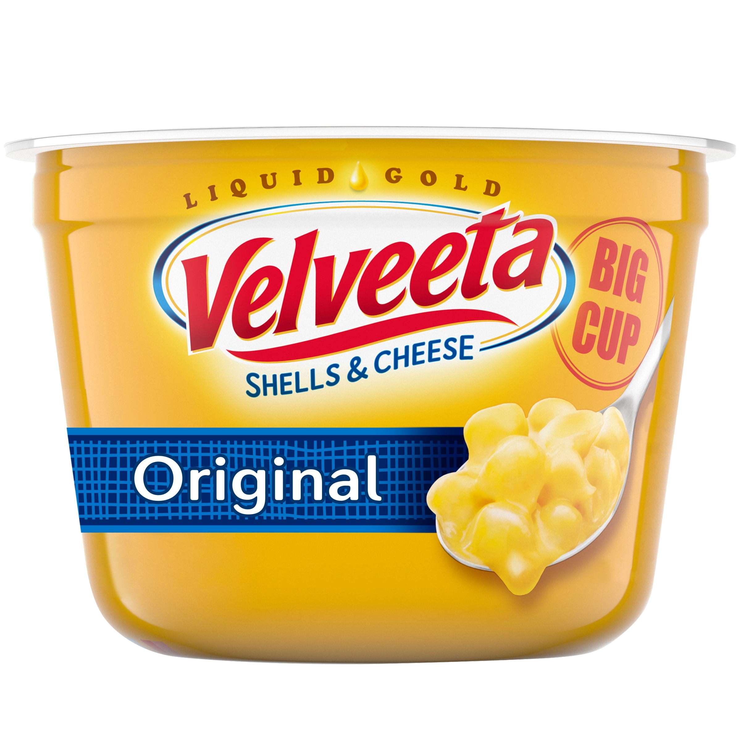 Velveeta Shells & Cheese Original Microwavable Shell Pasta & Cheese ...