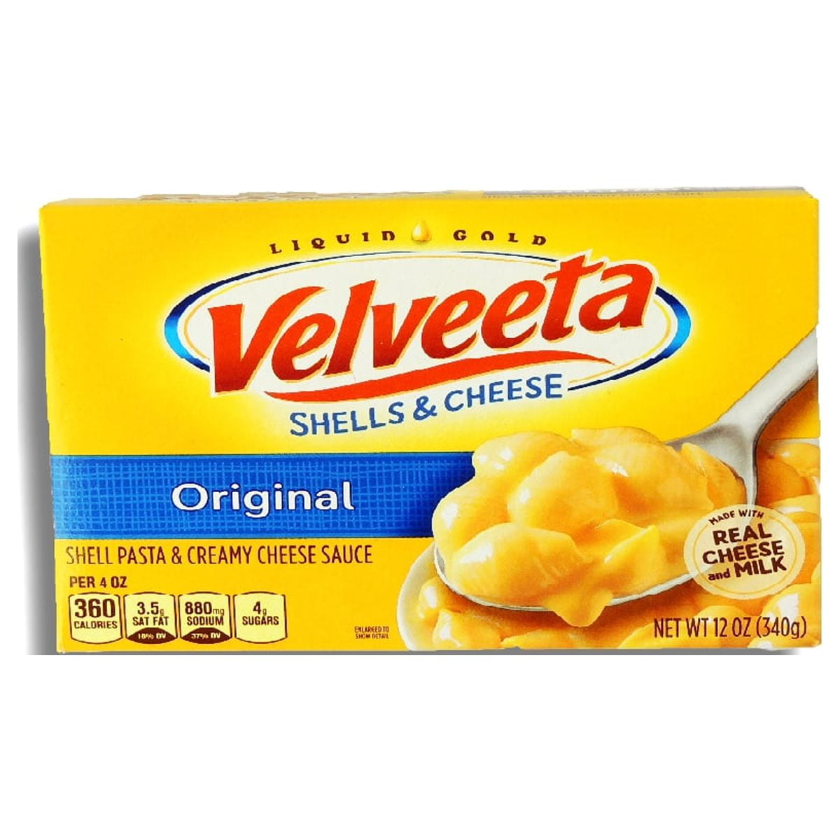 Velveeta Shells and Cheese Dinner, 12 oz ( 1 unit ) - Walmart.com