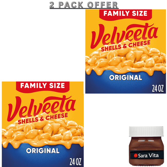 Velveeta Shells and Cheese Mac and Cheese, 1 Value Size Box, for Easy ...