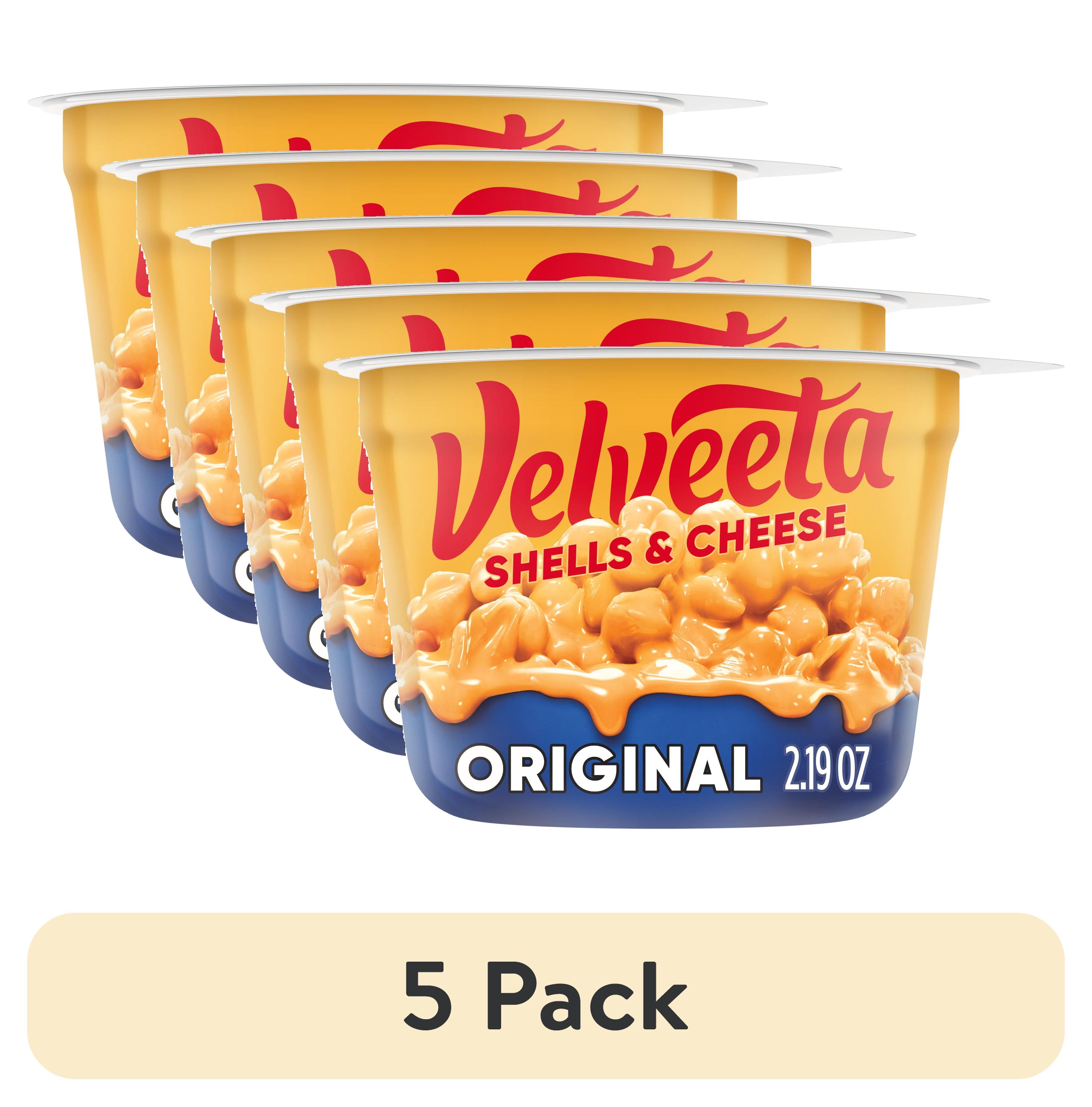 (5 pack) Velveeta Shells and Cheese Macaroni and Cheese Cups Easy ...