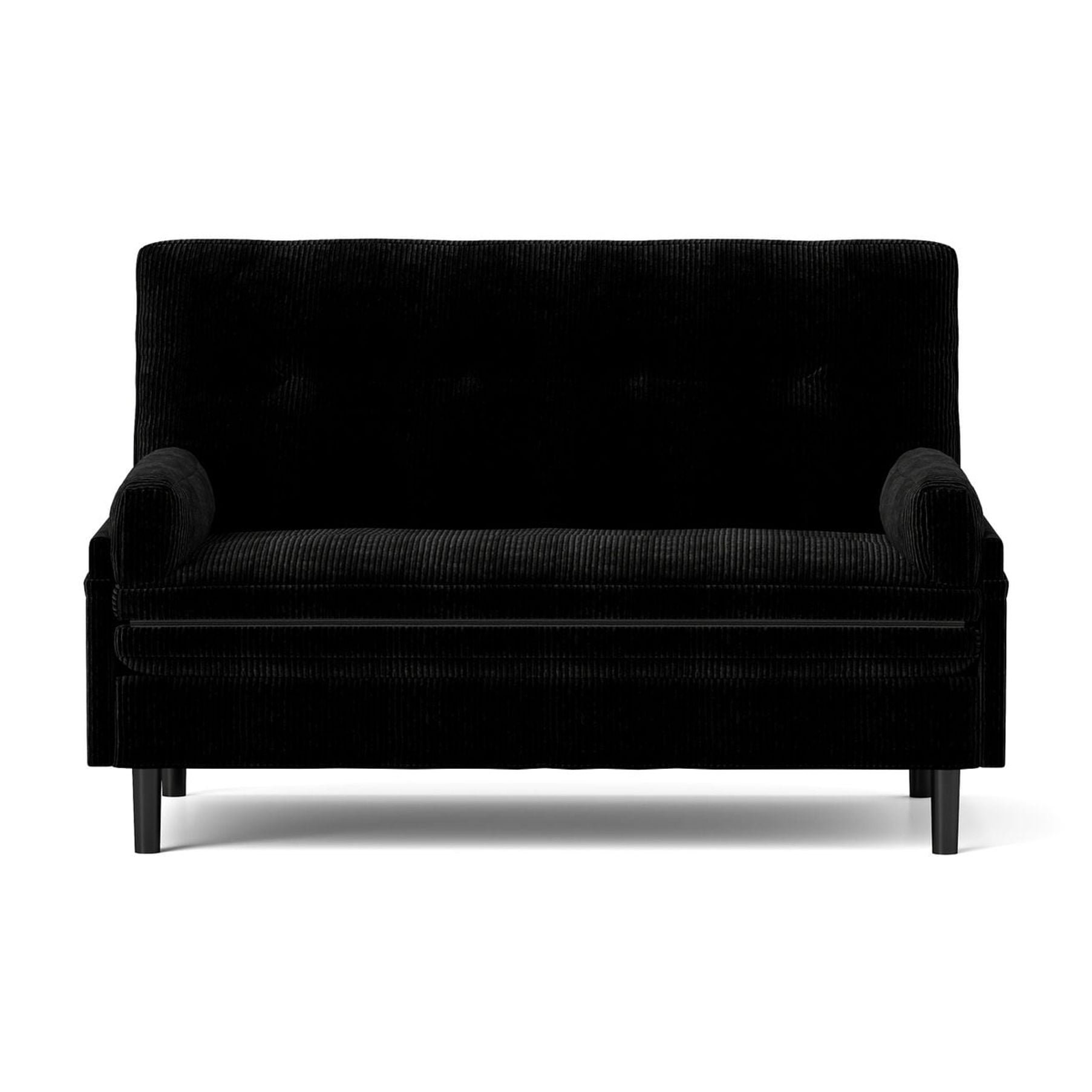 Velvet 2-seat sofa with adjustable backrest | In living rooms, supports ...