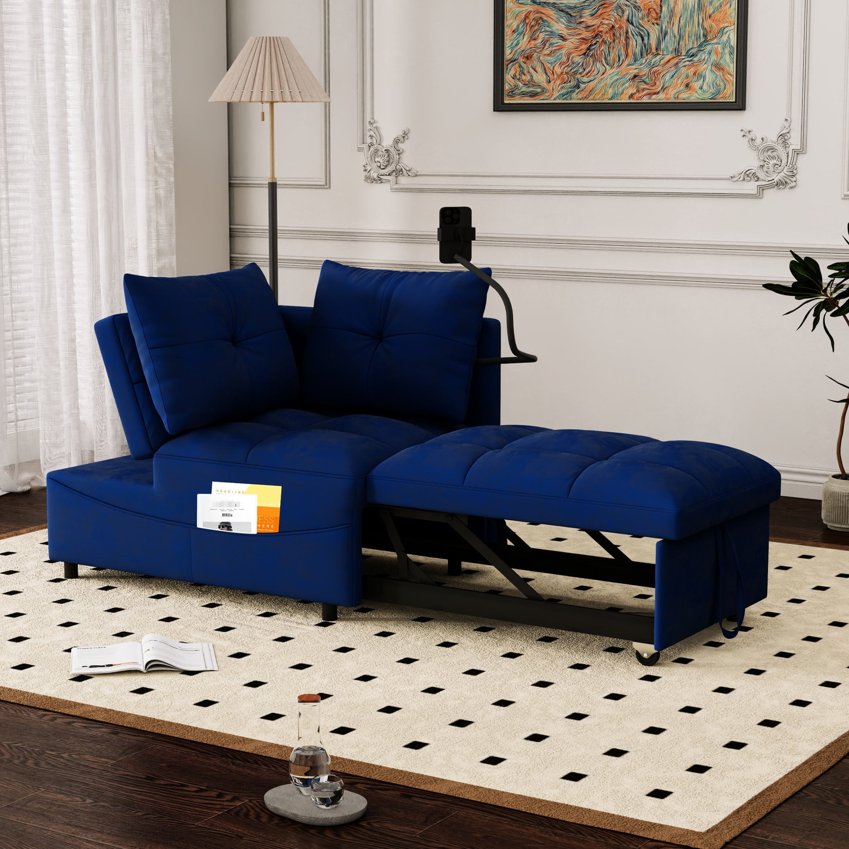 Velvet - 3 Reclining Positions - At Home - Offers a Cozy Experience ...