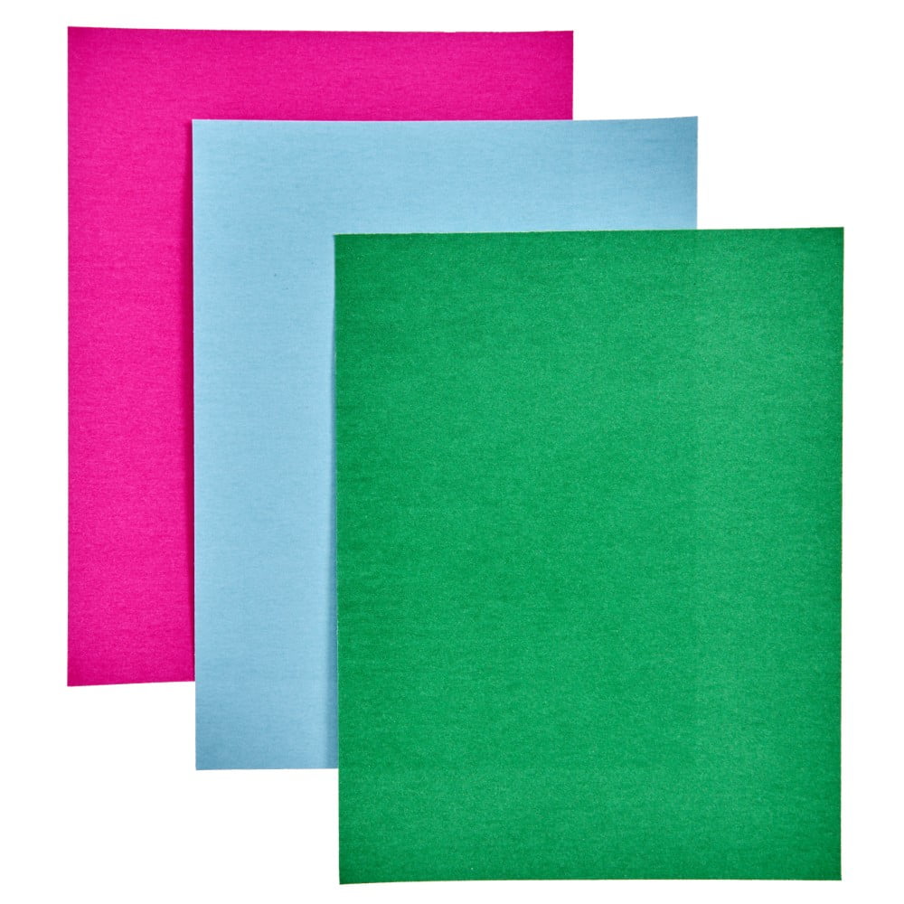 Hello Hobby Velvet Brights Craft Paper Pad 8.5x11 Inches - Assorted ...